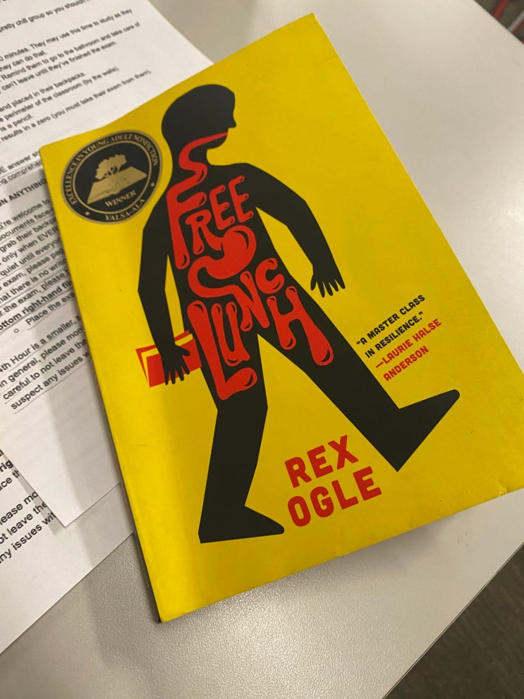 영어로된 읽기쉬운 책 추천- Free Lunch (Rex Ogle) : 네이버 블로그