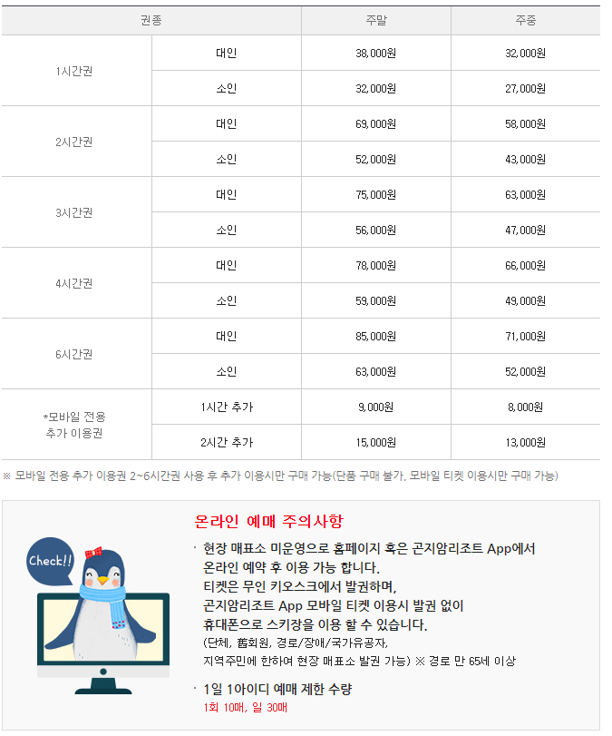 곤지암 스키장 리프트권 장비 렌탈 가격 이용 시간 슬로프 오픈 일정 렌탈샵 바나나 후기 네이버 블로그