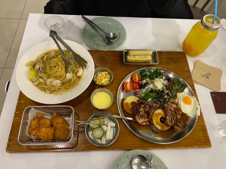 안산 고잔신도시 분위기 좋은 스테이크 파스타 맛집 서가앤쿡안산호수점 네이버 블로그