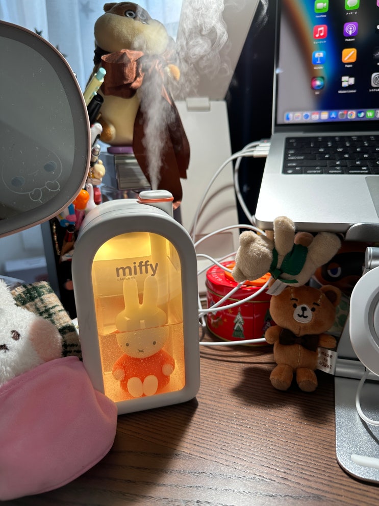 miffy 미피 캐릭터 가습기(무드등) : 네이버 블로그