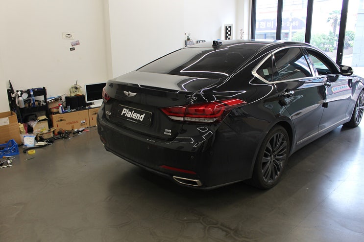 제네시스 DH / G80 전동트렁크 순정부품으로 설치하기 : 네이버 블로그