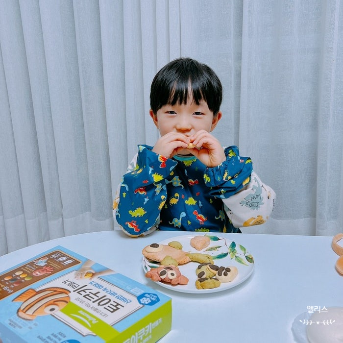 토이쿠키 만들기 6세 집콕놀이 토이쿠키 에어프라이어 네이버 블로그