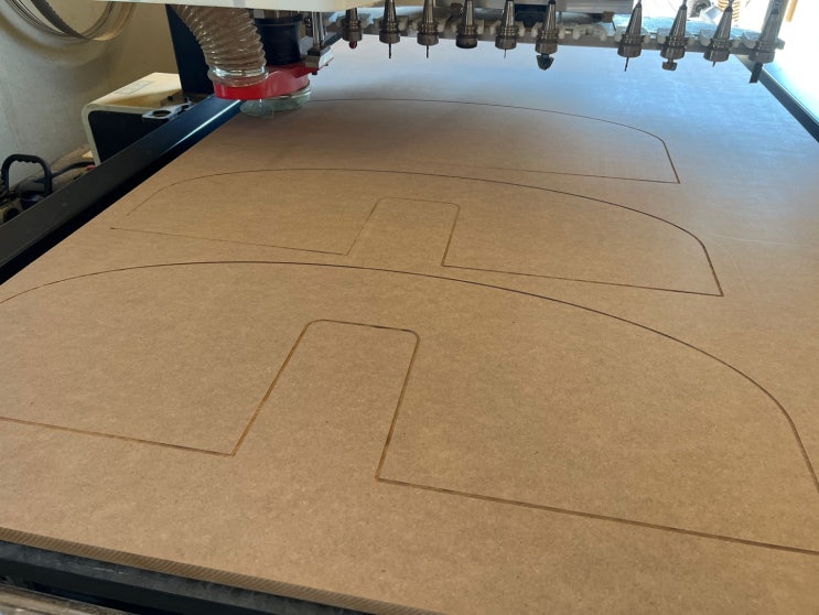 MDF CNC가공 작업 후기입니다 18t 재단작업 : 네이버 블로그