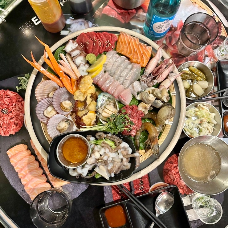 합정 횟집 육회와 연어 해산물까지 한 번에 먹는 맛집 육연해 By 육회먹은연어 네이버 블로그