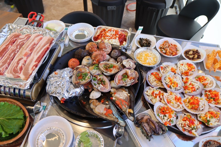 을왕리 맛집 제대로 즐긴 여인천하조개구이 네이버 블로그