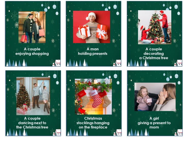 크리스마스 관련 표현을 익히도록 도와주는 고피쉬 Go Fish Christmas Card Game Activity : 네이버 블로그