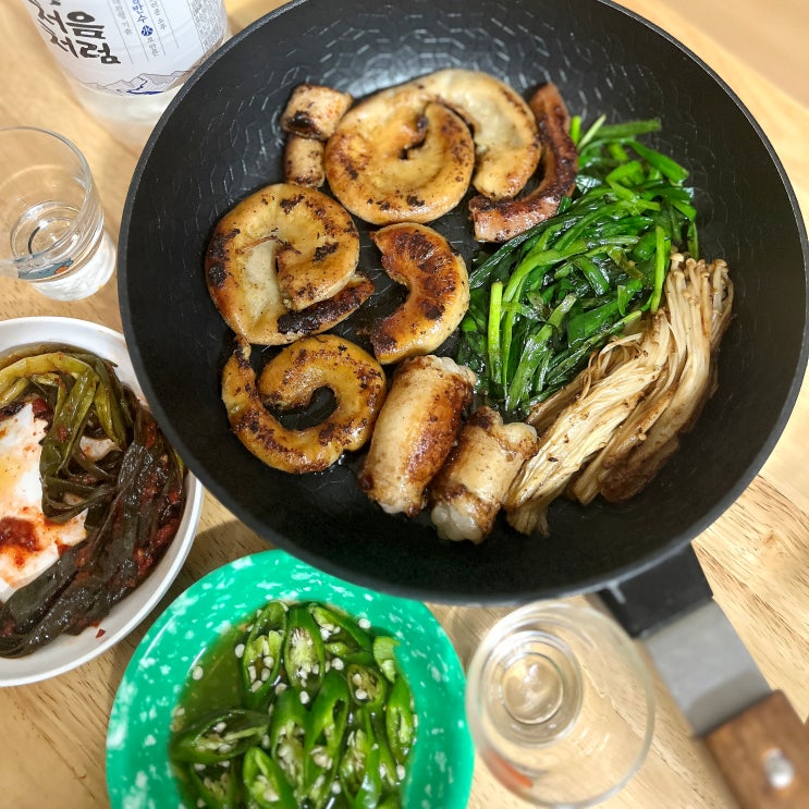 소곱창밀키트 진지 주당맛집 황소곱창 시리즈 캠핑요리로도 제격인 곱창 대창 네이버 블로그