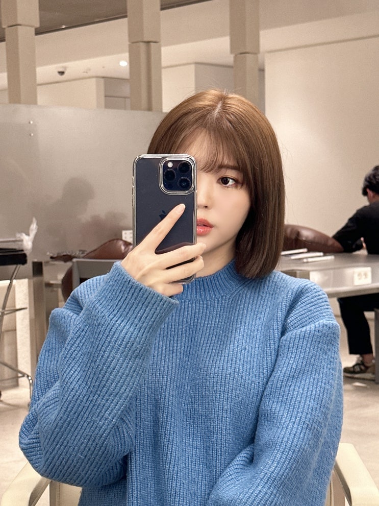 2023년 여자 헤어 스타일 탈색없이 가능한 색 컬러 염색 마산동 미용실 아이디헤어 네이버 블로그