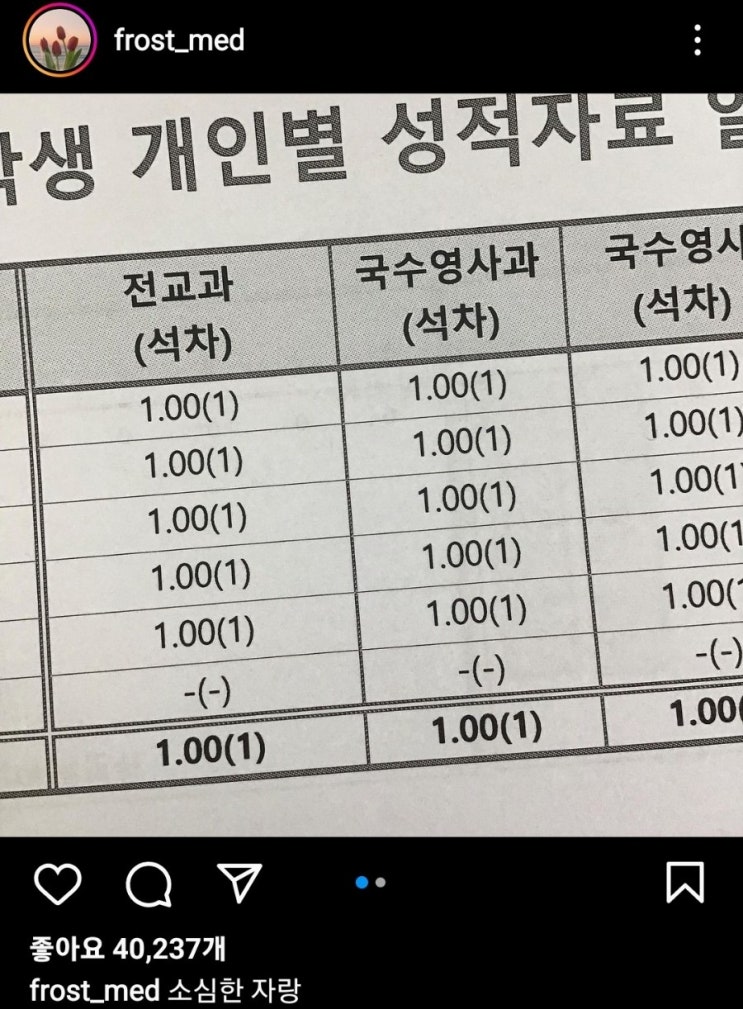 서울대 의대 합격자가 고3때 유튜브 업로드 인스타도 그러고 의대 5관왕 학종으로 합격 ㅋㅋ 엄친딸 인스타 링크