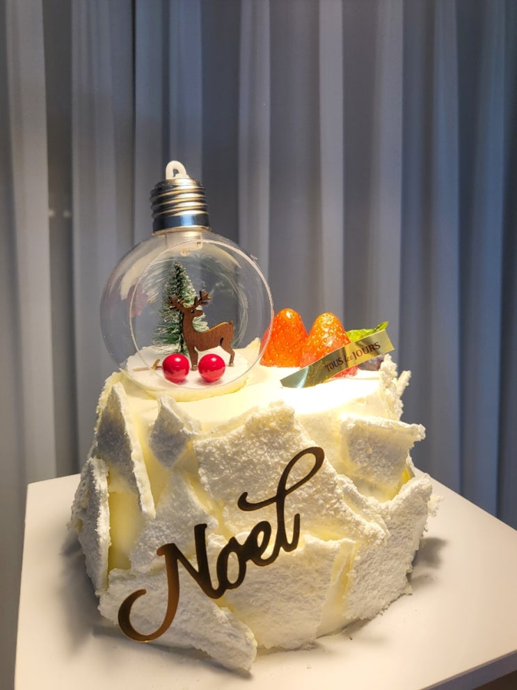 뚜레쥬르 크리스마스 케이크 : 네이버 블로그