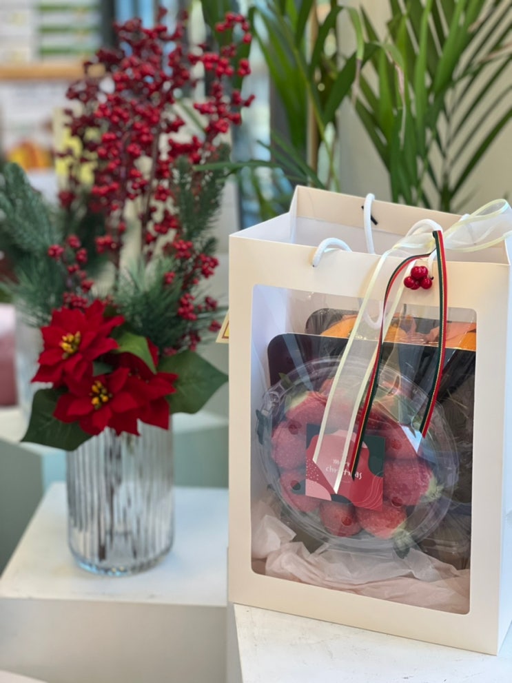 행복하고 즐거운 메리크리스마스🧑‍🎄 되세요^^ #로즈애플창원점#창원과일바구니#창원컵과일 : 네이버 블로그