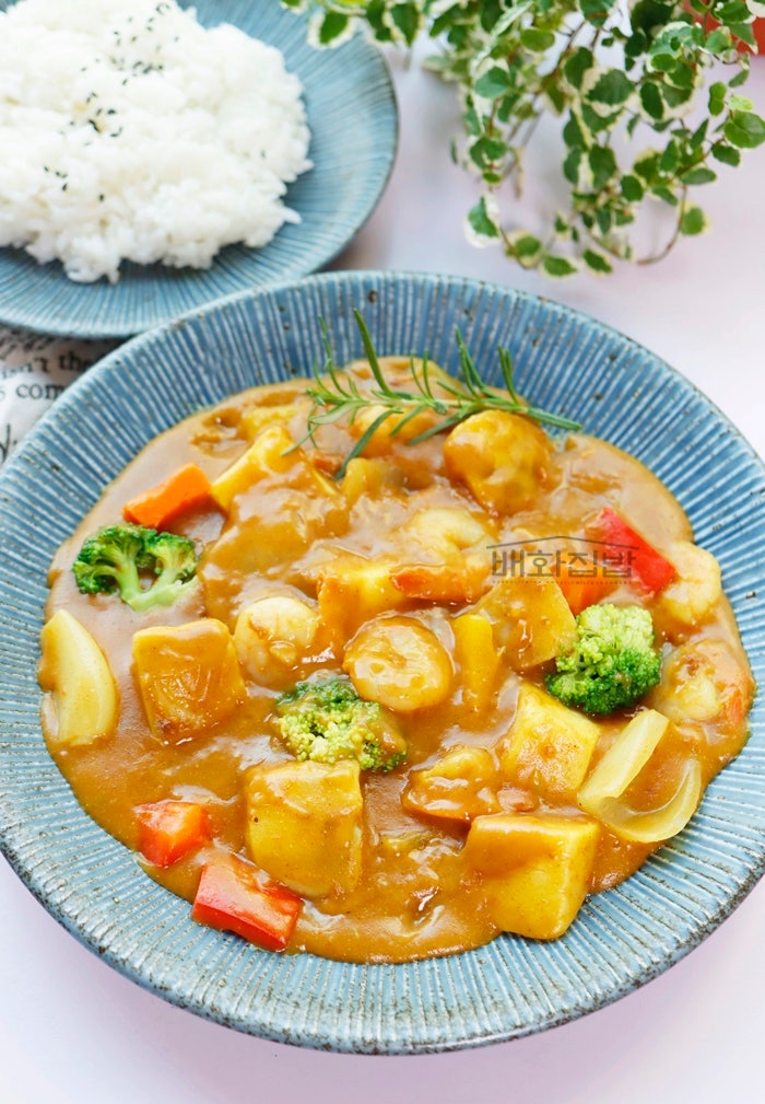 카레 맛있게 만드는법 재료 새우 고구마 카레 레시피 일본 고형 카레 요리 카레라이스 네이버 블로그