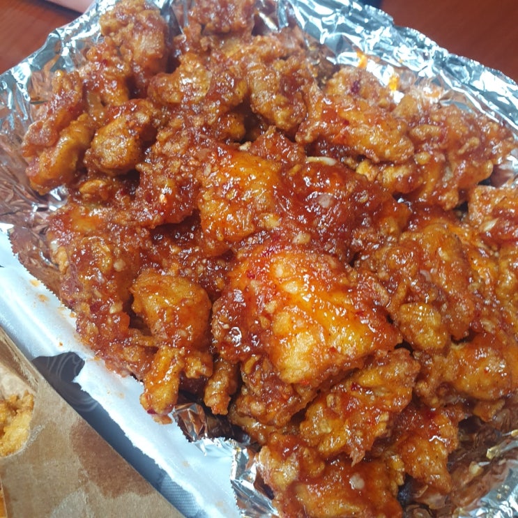 켄터키치킨 거인통닭에 정착합니다 : 네이버 블로그