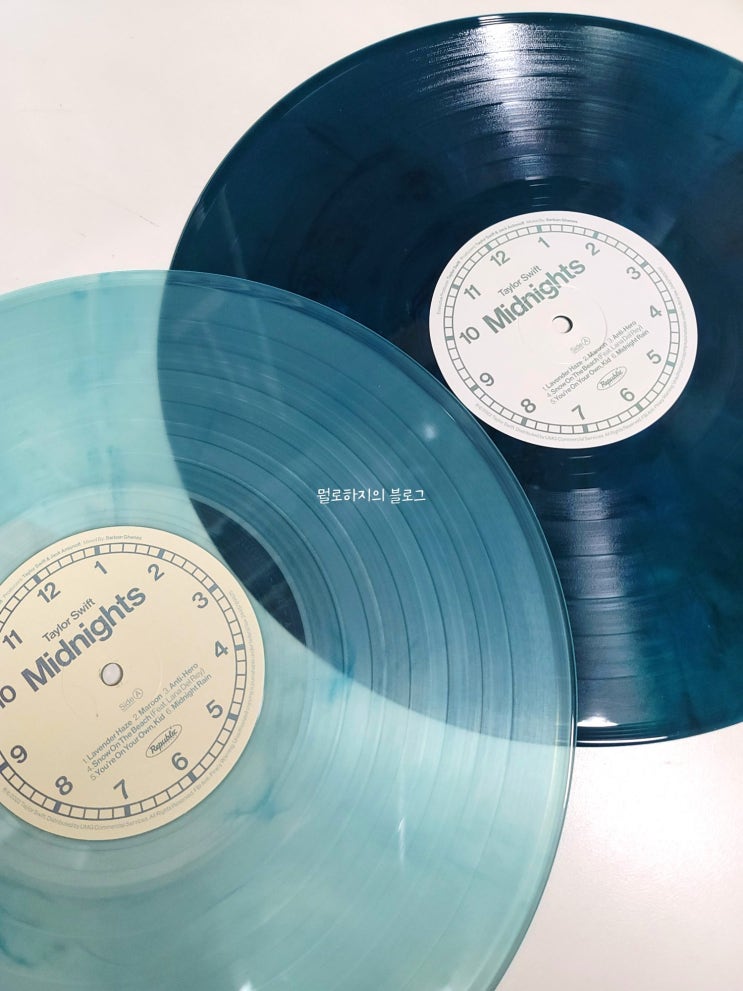 Taylor Swift/ Midnights LP Vinyl Moonstone Edition (테일러 스위프트 미드나잇츠 LP ...
