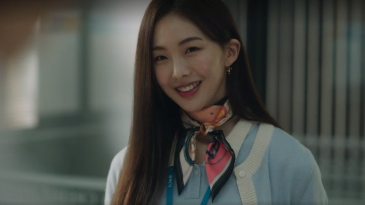 JTBC 사랑의이해 2화 금새록 박미경 쁘띠 미니 사각 스카프 코디 : 네이버 블로그