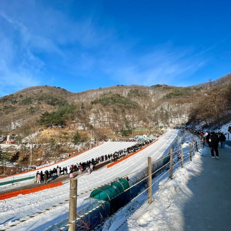양주 눈꽃축제 눈썰매장 개장기간입장료 할인받는 방법 네이버 블로그
