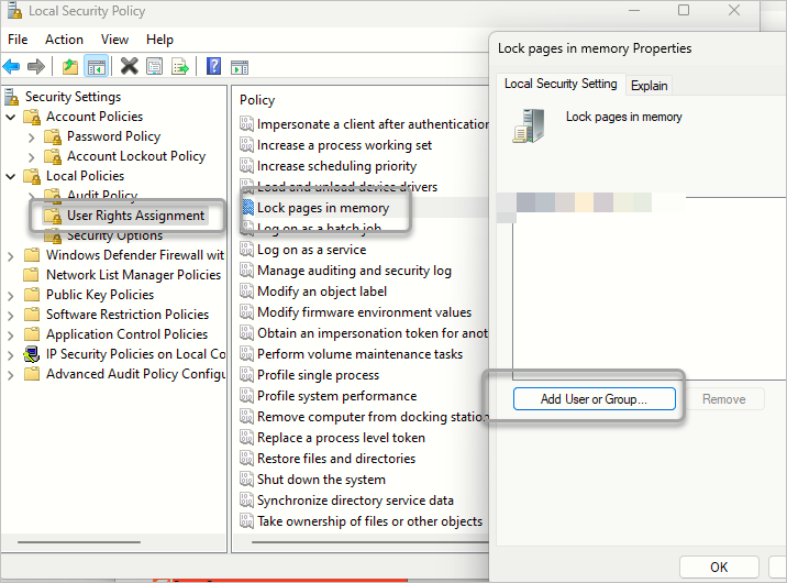 C# - gpedit.msc의 "User Rights Assignment" 특권을 코드로 설정/해제하는 방법 : 네이버 블로그