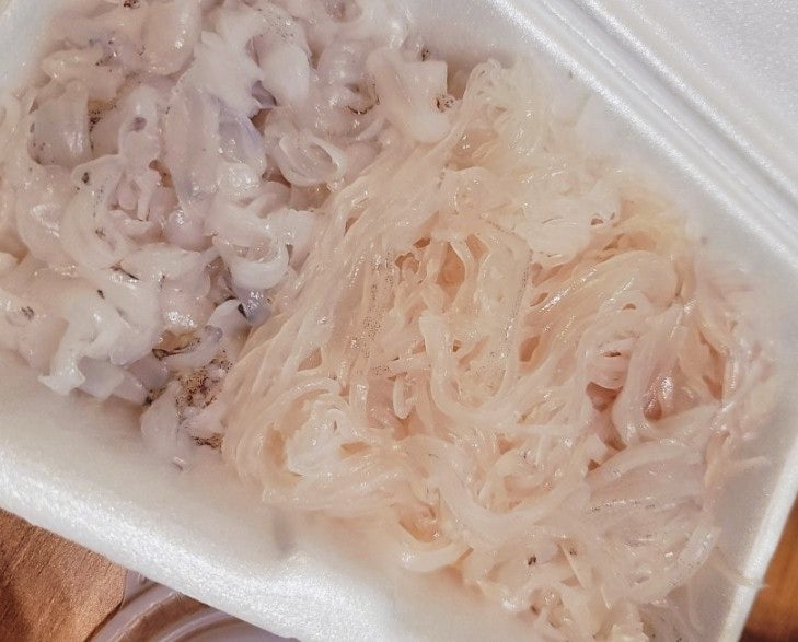 부산 맛집 해운대 하얀오징어집~ 곤약면처럼 얇은 실오징어회~달달하고 맛있어~~ 네이버 블로그