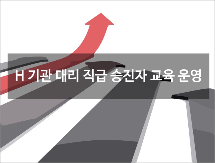 H 기관 승진자 교육 사례 연간 직급별 리더십 교육 운영 대리 직급 네이버 블로그