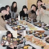 아웃백 런치박스 연말파티에 느낌 직장인 단체도시락 도곡점에서 배달 네이버 블로그