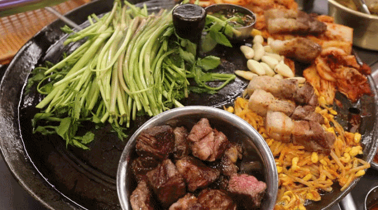 창원 상남동 고기맛집 : 목구멍 상남점에서 솥뚜껑 미나리 삼겹살 한판 즐기기 : 네이버 블로그