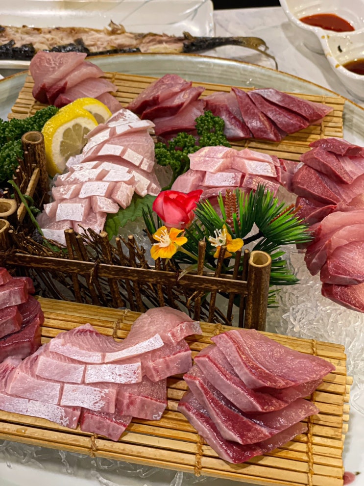 일산맛집 송년회를 위한 일산 가로수길 가성비 최고 횟집 겨울방어찐맛집 모듬회정식풀코스 네이버 블로그