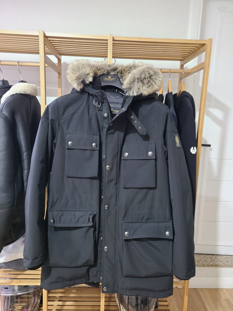 04. 벨스타프 패스 마스터 다운 파카 Belstaff Path master parka men's down jacket (패딩 ...