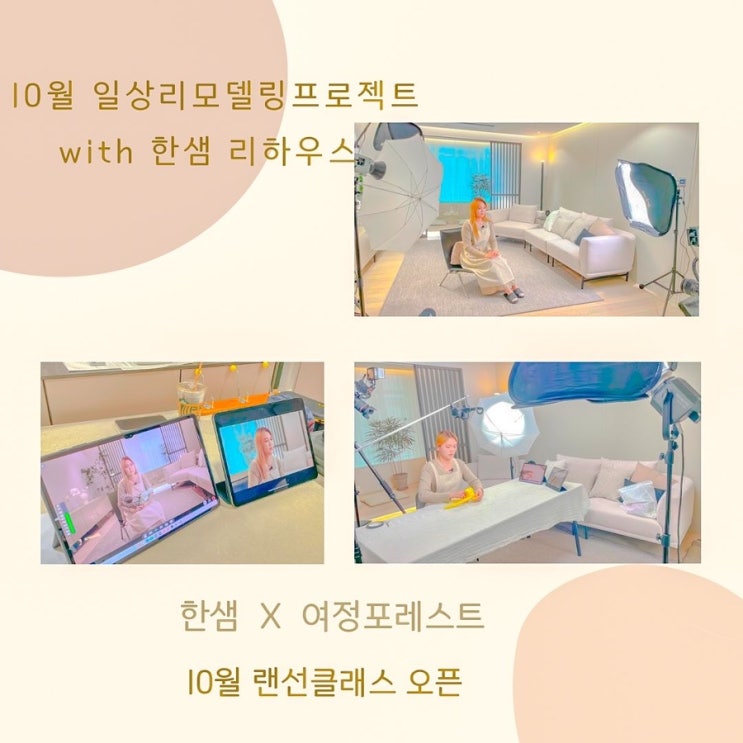 대기업 한샘 리하우스 X 여정포레스트 콜라보 홈티에이징클래스자이언트얀 Kit 미니포춘백 랜선클래스 네이버 블로그