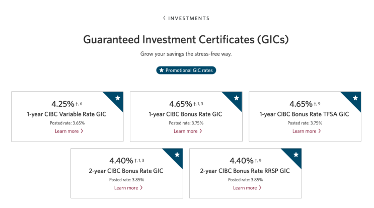 CIBC 변동이율 1년 GIC 괜찮은 걸까? : 네이버 블로그
