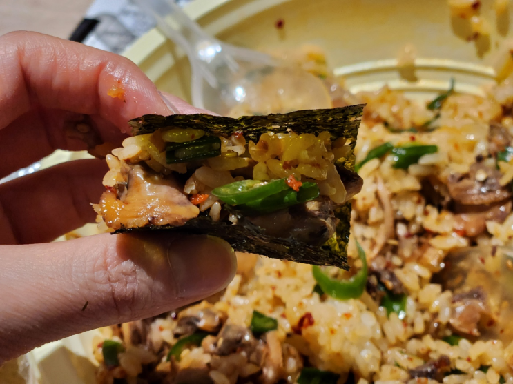 강릉 로컬 맛집 엄지네 포장마차 본점 꼬막무침비빔밥 포장 후기 네이버 블로그
