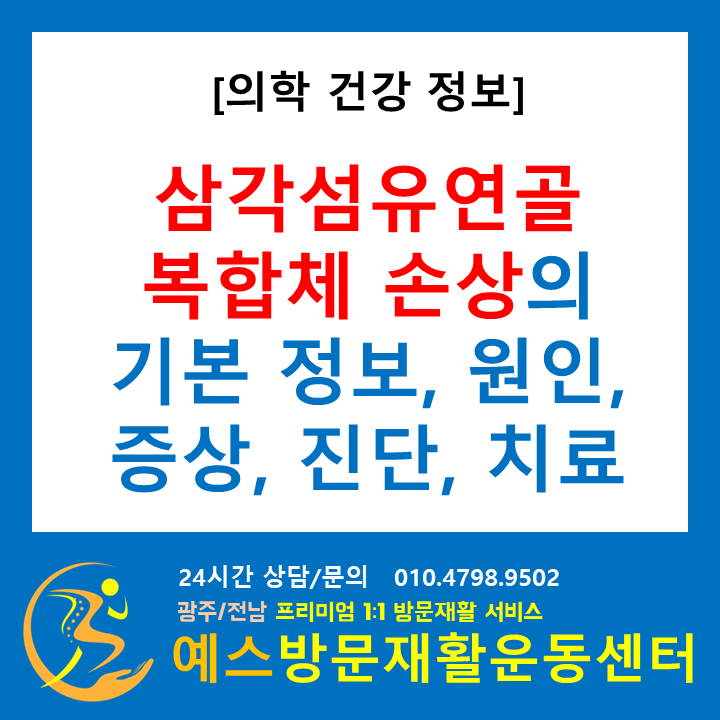 손목 삼각섬유연골 복합체 손상 Tfcc 손상 파열 완치 등 관련 정보 공유광주 손목 재활 전문센터 예스 방문 재활운동 센터
