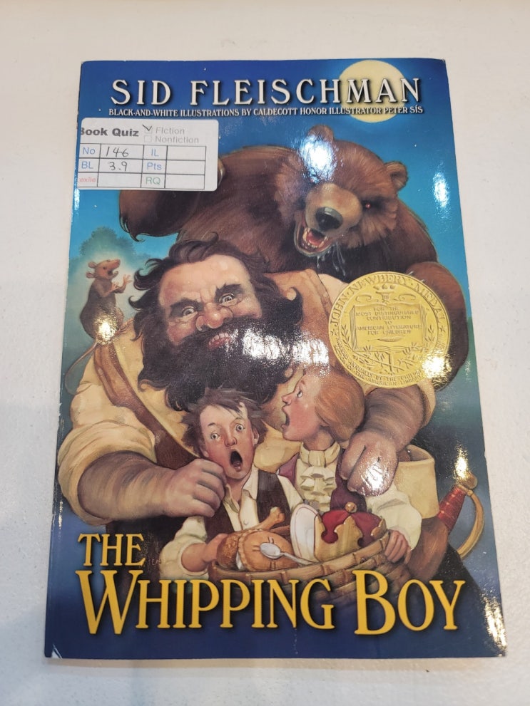 The Whipping Boy Newbery Medal Summary : 네이버 블로그