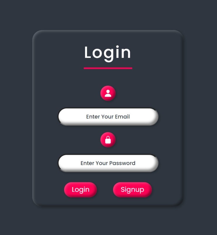 디자이너경준아빠의 웹퍼블리싱 : CSS Claymorphism Login~^^ : 네이버 블로그