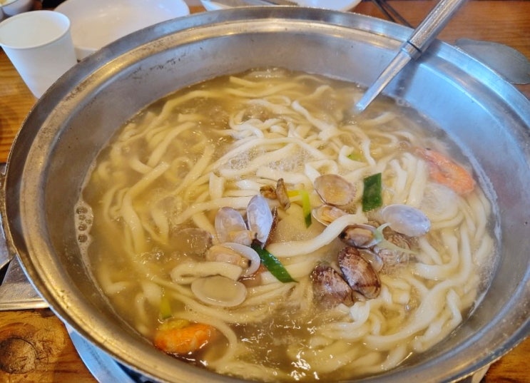 부천 작동맛집 해물맛이 시원한 작동홍두깨칼국수 : 네이버 블로그