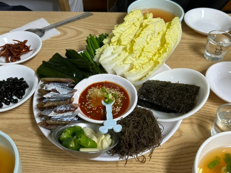 여의도 신송빌딩 신송한식 겨울제철메뉴 과메기 명태전 네이버 블로그