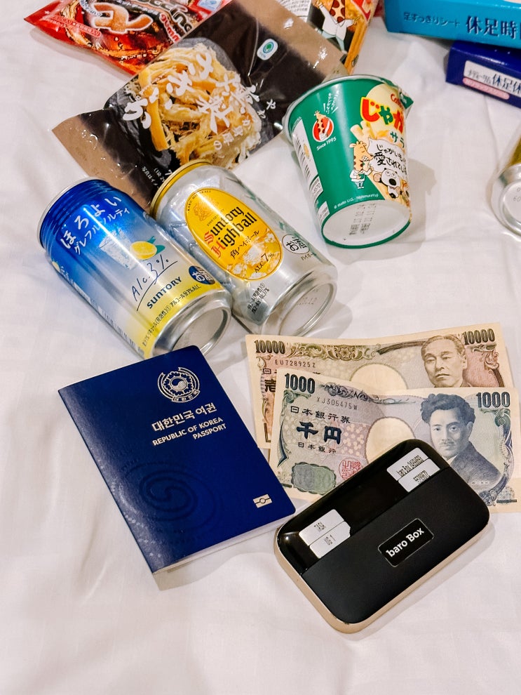 일본 포켓와이파이(baro box), 유심 비교 자유여행 후기! : 네이버 블로그