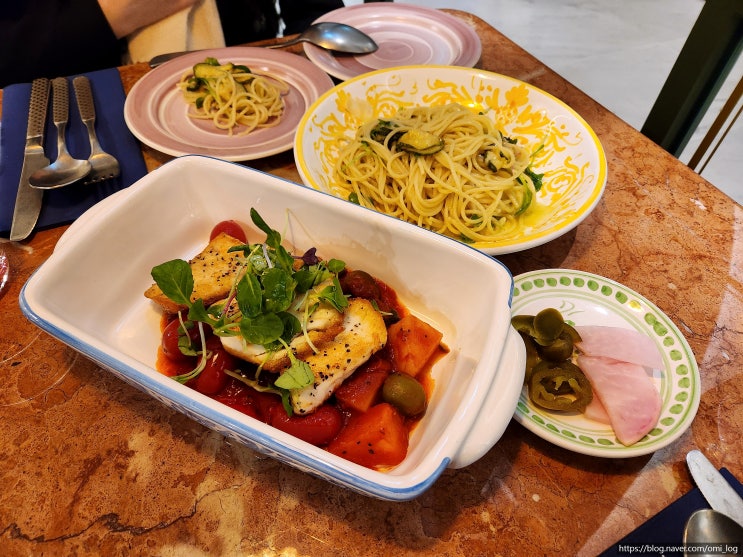 명동 롯데백화점 본점 식당가 양식 맛집 오스테리아스테쏘 담백한 파스타와 제철 생선 요리 네이버 블로그