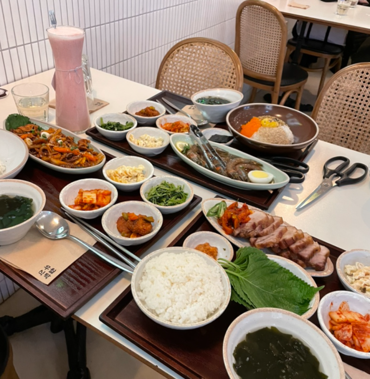 영등포 타임스퀘어 맛집 무월식탁 타임스퀘어점 점심식사 막걸리맛집 네이버 블로그