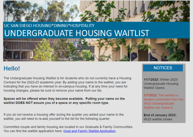 [고려대 UCSD 교환🌎] #4. 파견준비 (3) - Housing/기숙사 Waitinglist/I-House : 네이버 블로그