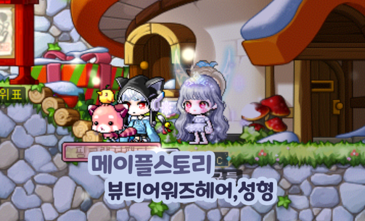 메이플스토리 세이비어 뷰티어워즈 헤어 성형 쿠폰 채화 쪼꼬미 네이버 블로그