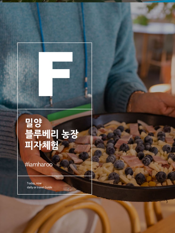 밀양 열매가푸른날 블루베리 체험 농장 피자 만들기체험 네이버 블로그