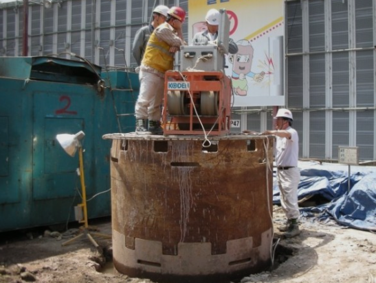 현장타설말뚝공법, Koden test : 네이버 블로그