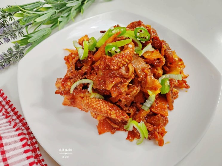오삼불고기 만드는법 오삼불고기양념 레시피 오징어삼겹살볶음 만들기 대패삼겹살요리 오늘 저녁메뉴 추천 집에서 소주안주 네이버 블로그