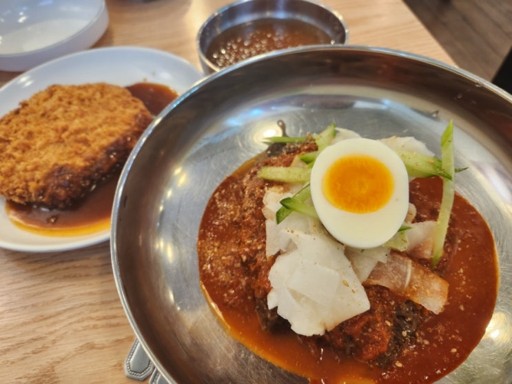 부천 약대동 송주불냉면과 돈까스의 조합 네이버 블로그