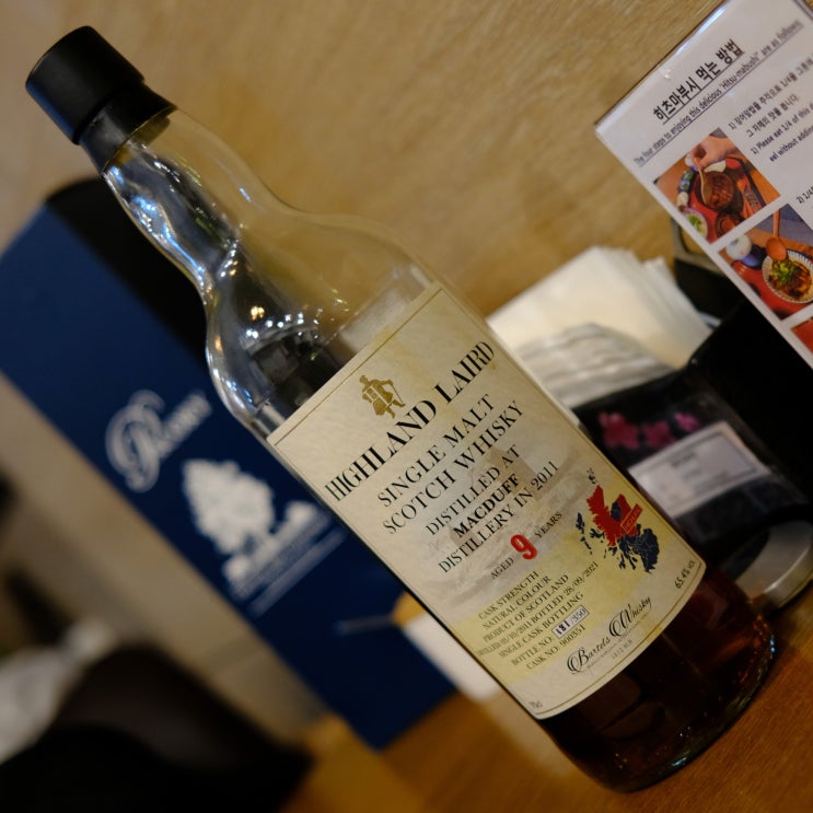 바텔스 위스키, 하이렌드 레어드 9년 '맥더프' 2011(Bartels Whisky - Highland Laird Aged 9 ...