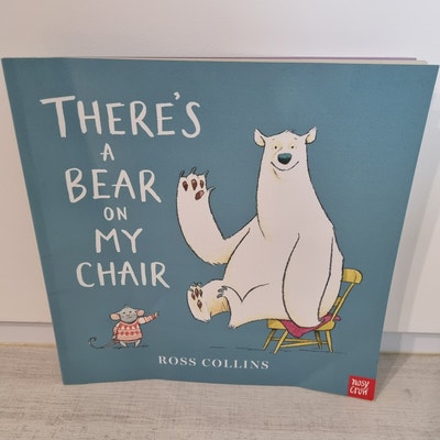 [독후활동] 사파리원서 - There's a bear on my chair : 네이버 블로그