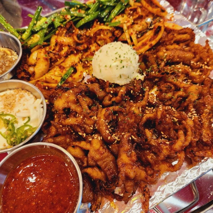 대구 현풍 테크노폴리스 맛집 양욤 닭발 오징어 이색 술안주로 딱 네이버 블로그
