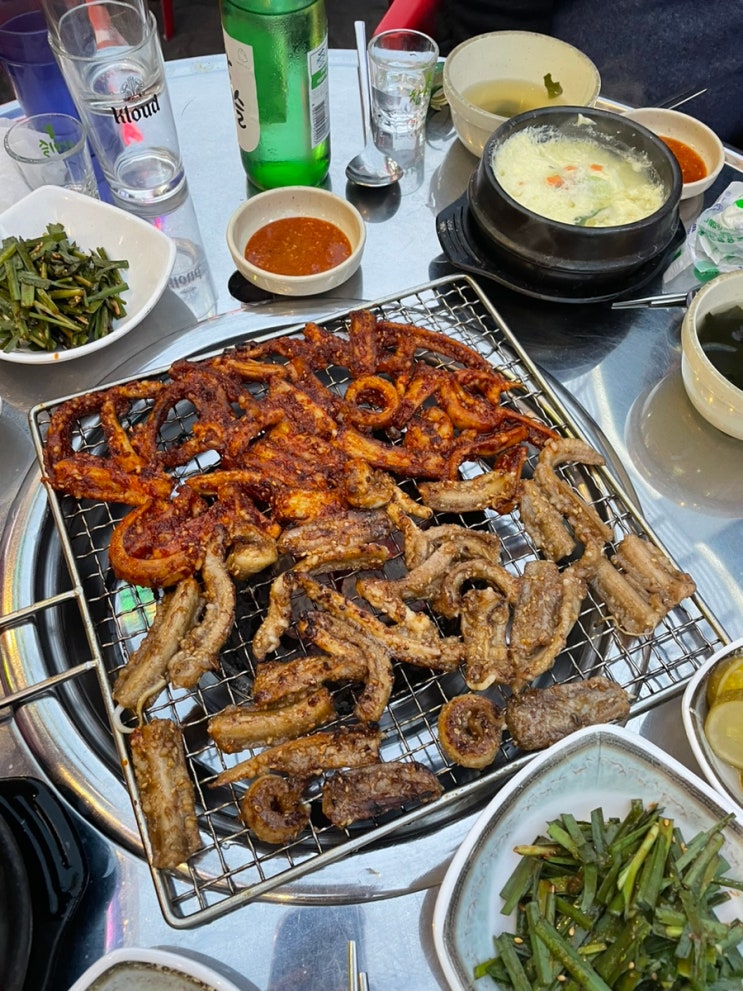 맛도 건강도 챙길 수 있는 최애 야식 꼼달인 꼼장어 막창 숯불화로구이 ㅣ고잔신도시 먹자골목맛집 네이버 블로그