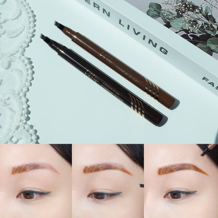 립힙 눈썹타투펜 추천 지속력 오래가는 아이브로우 네이버 블로그