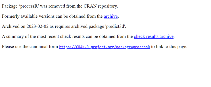 processR Github install method : 네이버 블로그